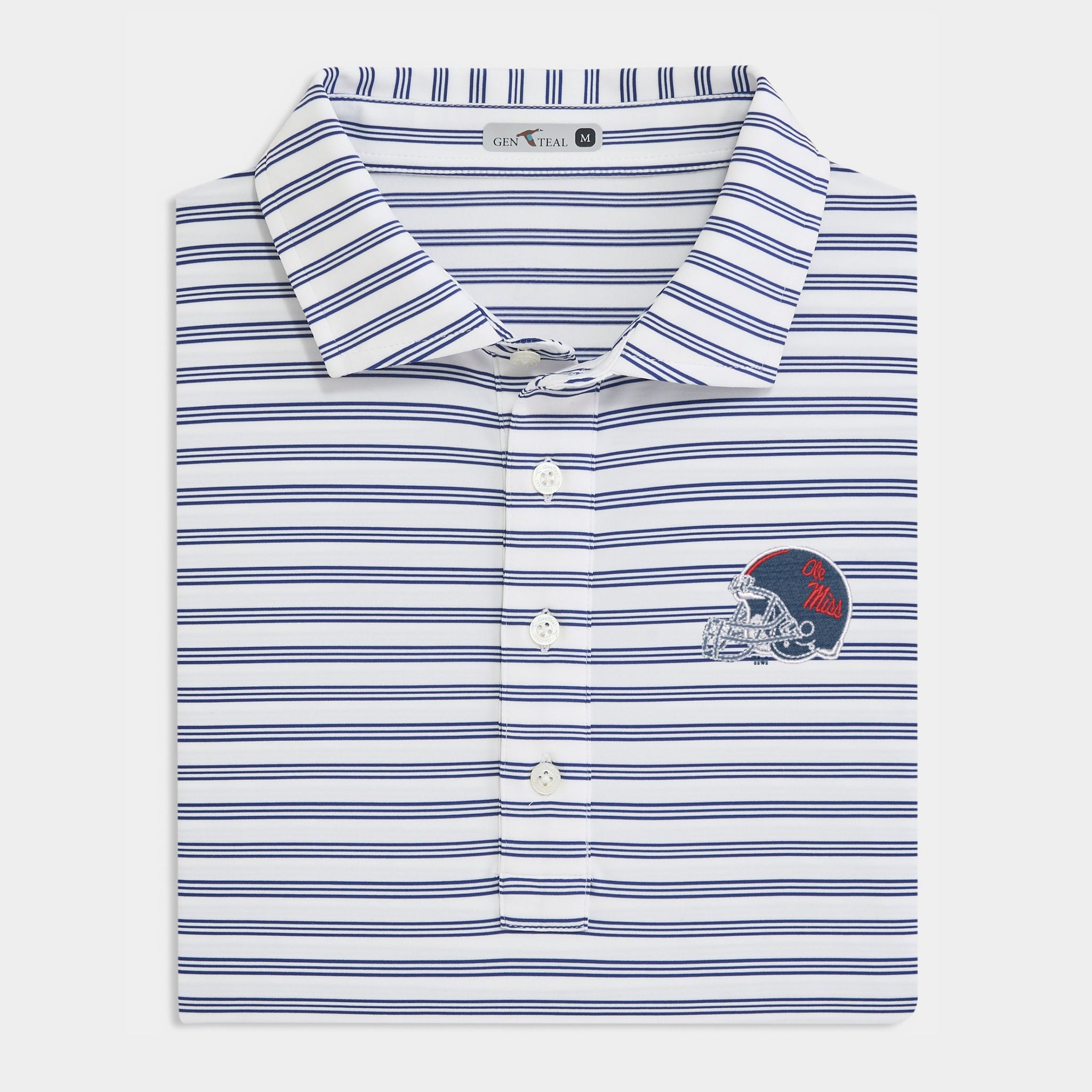 Ole Miss Rush Performance Polo | GenTeal Men's Apparel
