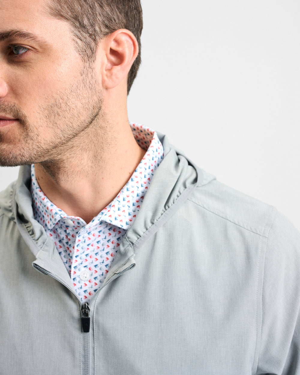 Mens Capetown Half-Zip Shell Jacket | GenTeal Mens Apparel