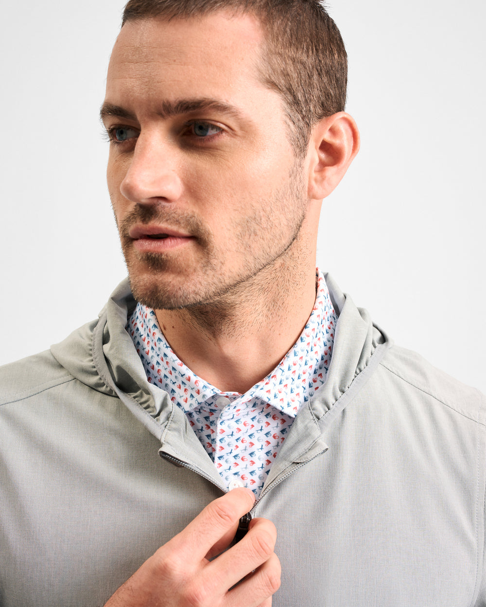 Mens Capetown Half-Zip Shell Jacket | GenTeal Mens Apparel