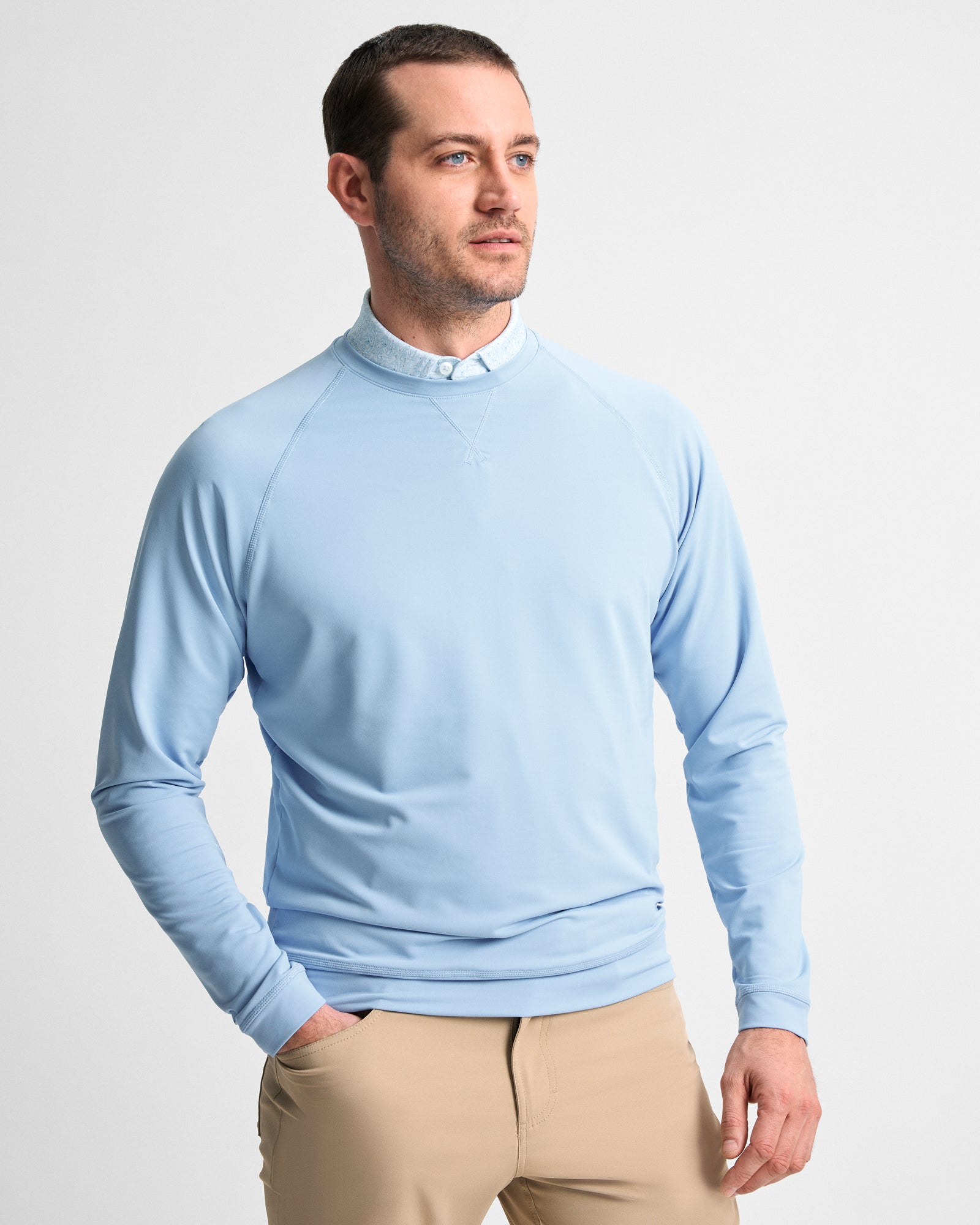 Mens Richmond Venture Performance Crewneck | GenTeal Apparel
