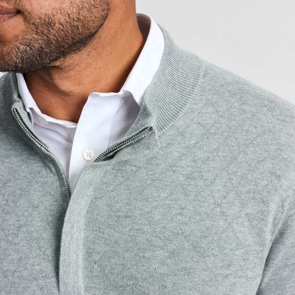 Gray Bramlett Quarter-Zip | GenTeal Men's Apparel