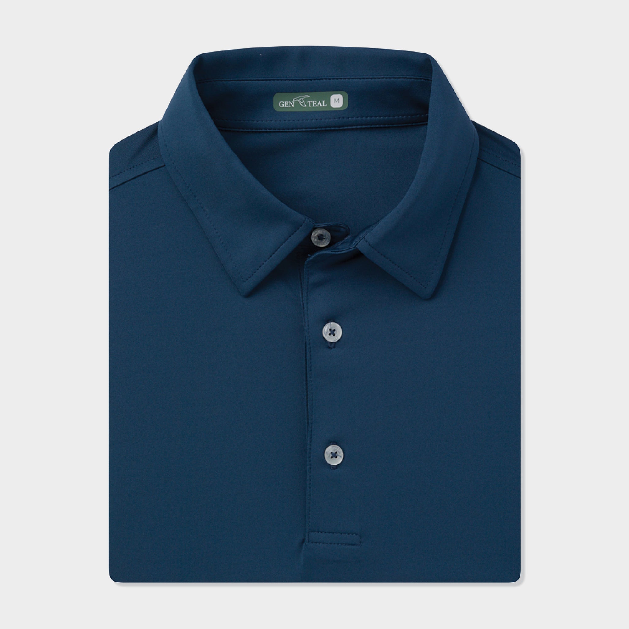 Mens Solid Performance Polo | GenTeal Mens Apparel